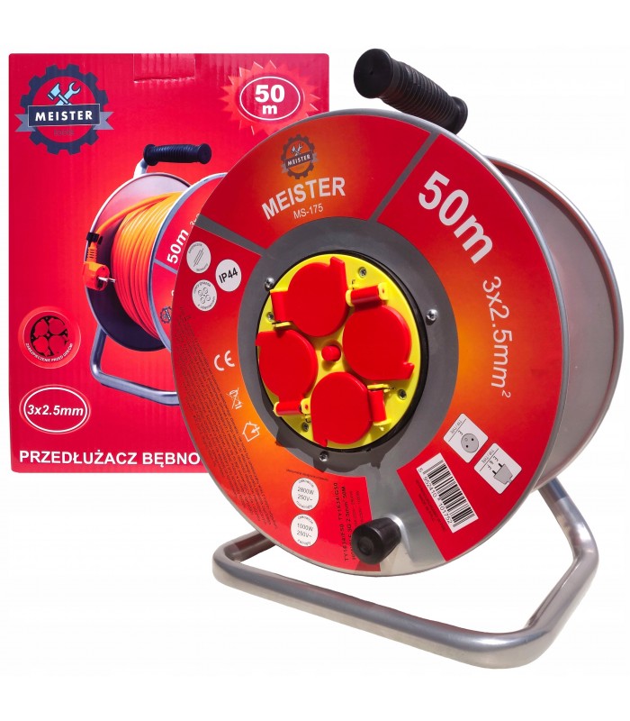 Ilgintuvas su rite 50m MEISTER MS-171G