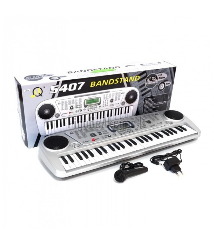 Sintezatorius - pianinas su mikrofonu AG278