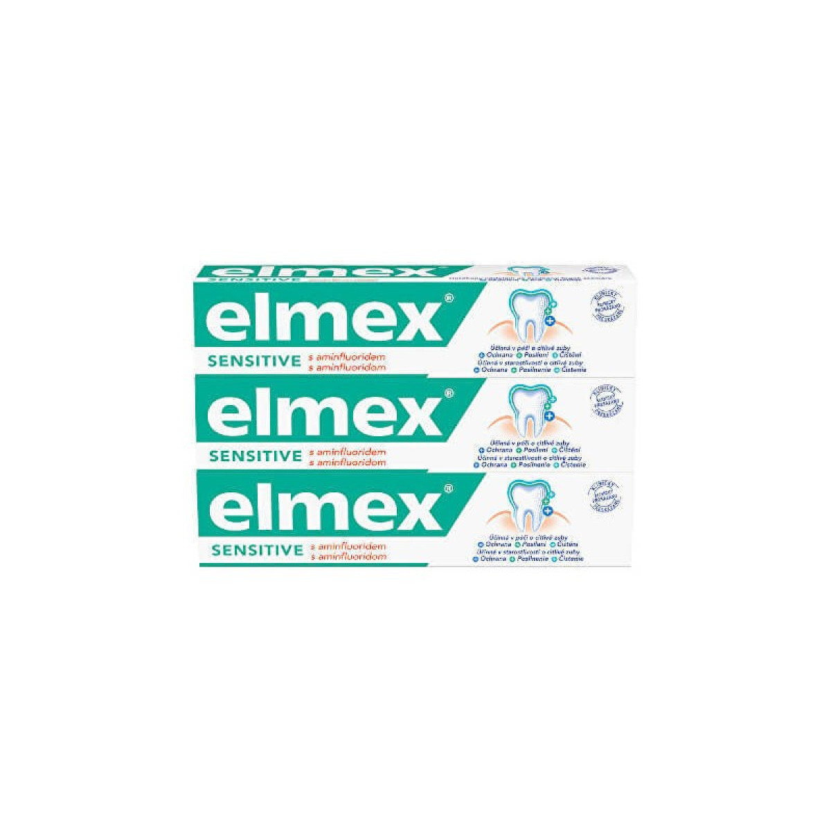 Elmex Dantų pasta Sensitive Professional 3 x 75 ml