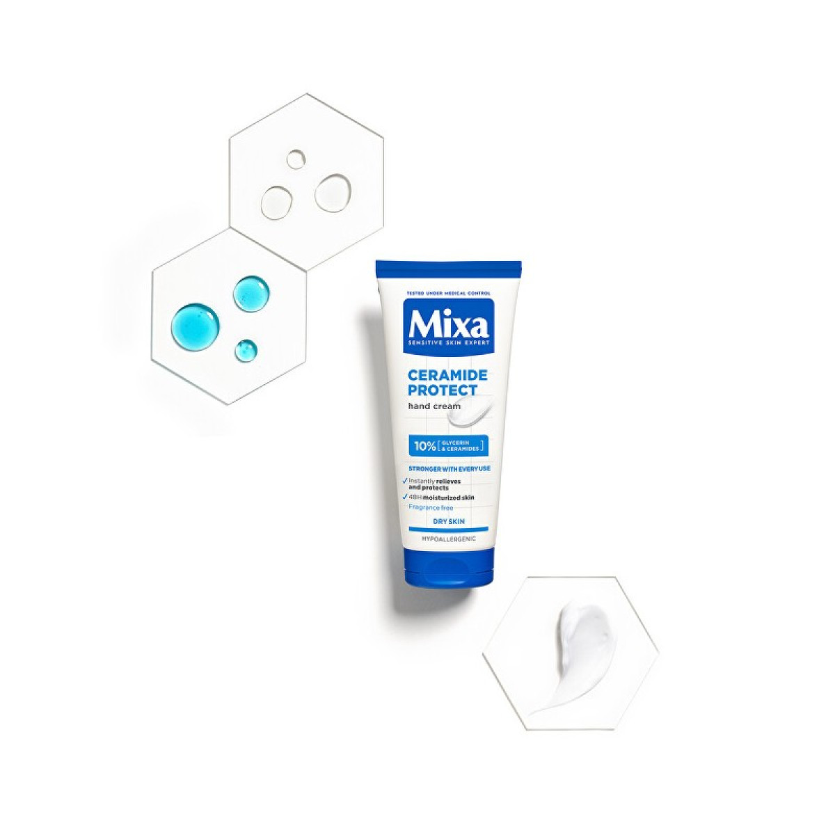 Mixa Rankų kremas sausai odai "Ceramide Protect" (rankų kremas) 100 ml